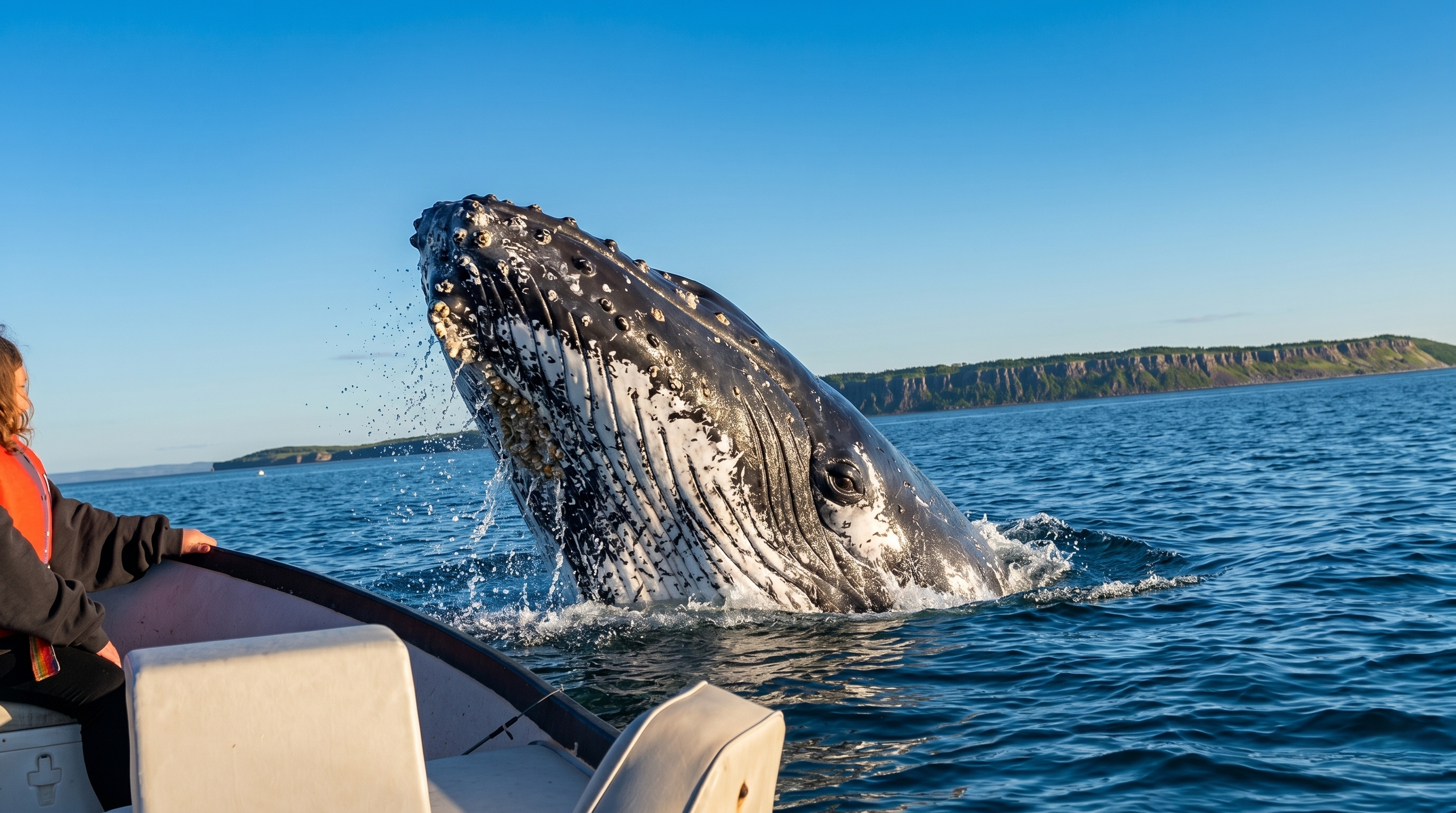 Watch what happens when a 40-ton whale launches its entire body out of ...