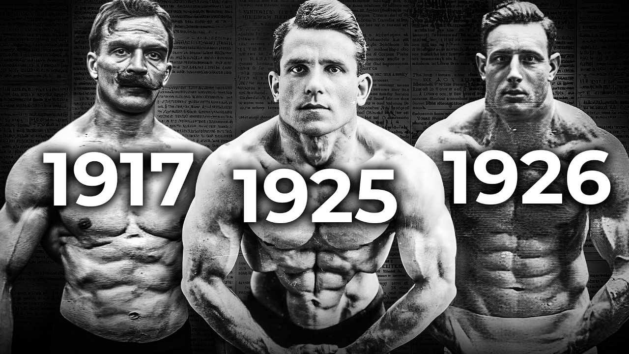 They had no steroids but still they were jacked