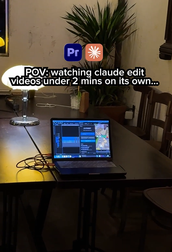 Claude x Premiere Pro: AI integration in video editing workflow explained