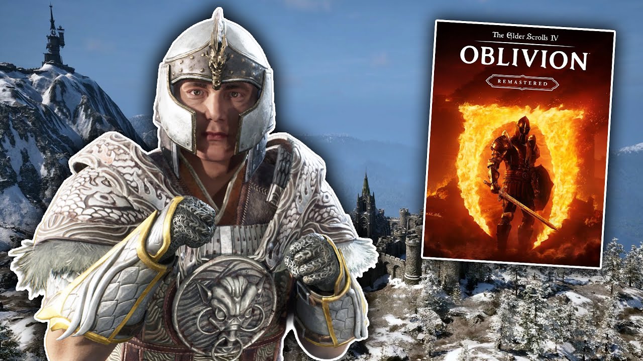 Joining a Daedric cult in the Oblivion remaster