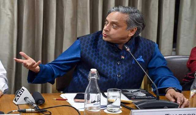 Shashi Tharoor criticizes government's redistricting plans amid women's ...