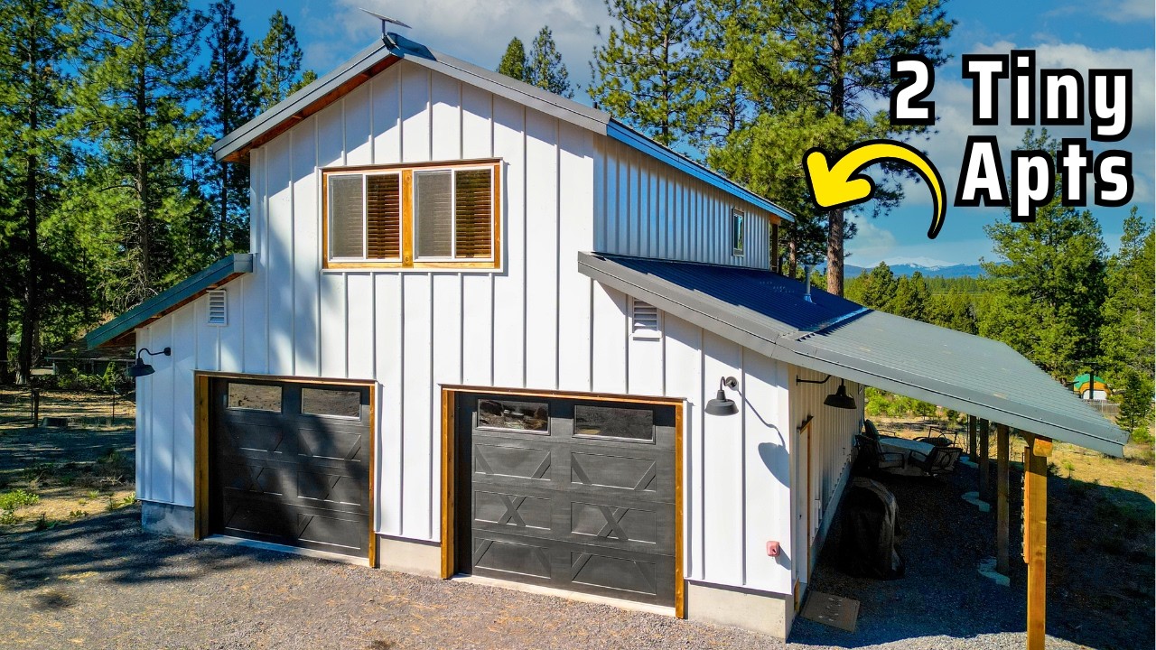 I discovered a better living option: barndominiums vs tiny houses 🏡