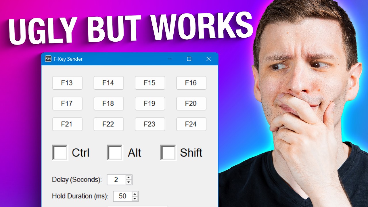 Discover secret F13 to F24 keys hidden on your keyboard