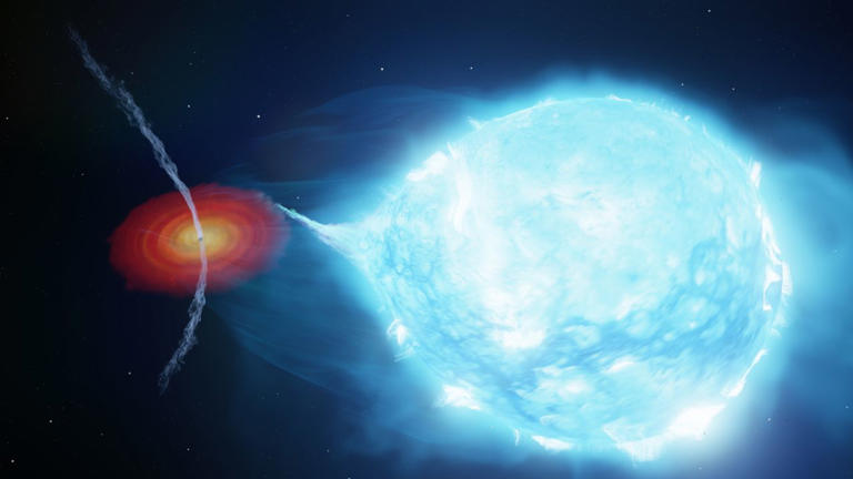 The first black hole ever discovered is spewing 'dancing jets' at half ...