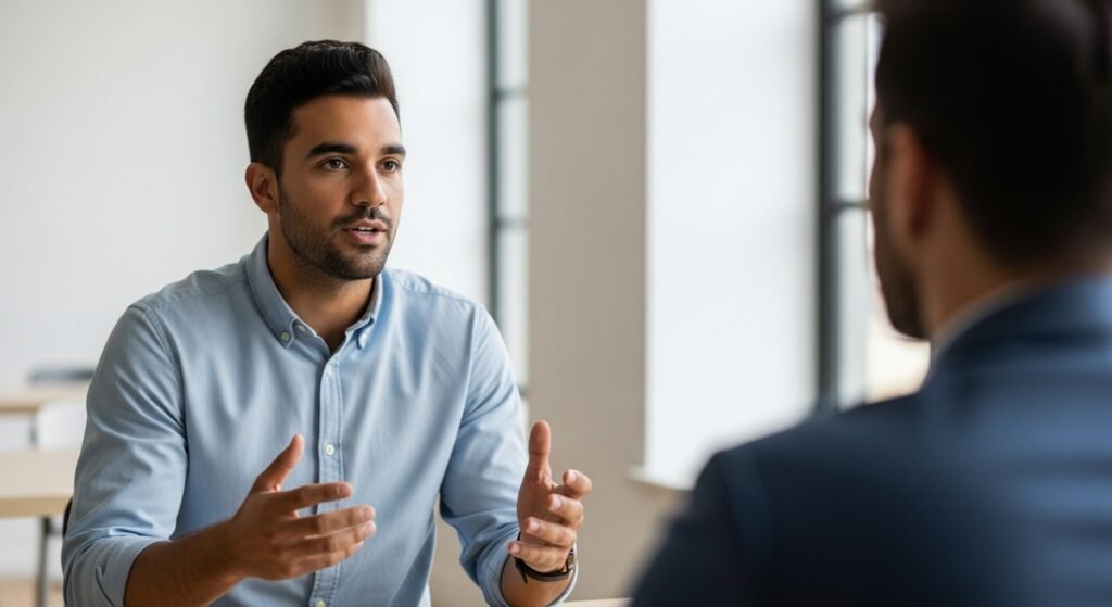 Recruiter questions candidate’s decision to leave a difficult work ...