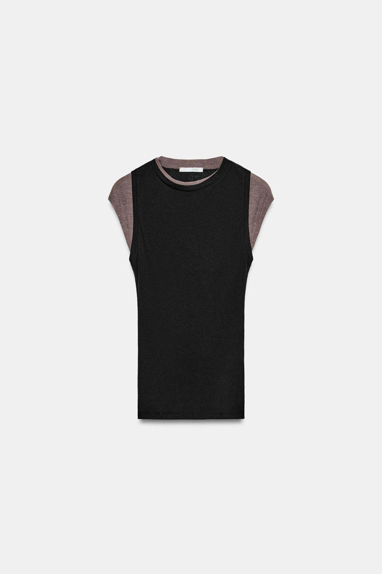 「重ね着が難しい」って人へ! 【ZARA】そのまま着てイケる♡「レイヤード風トップス」