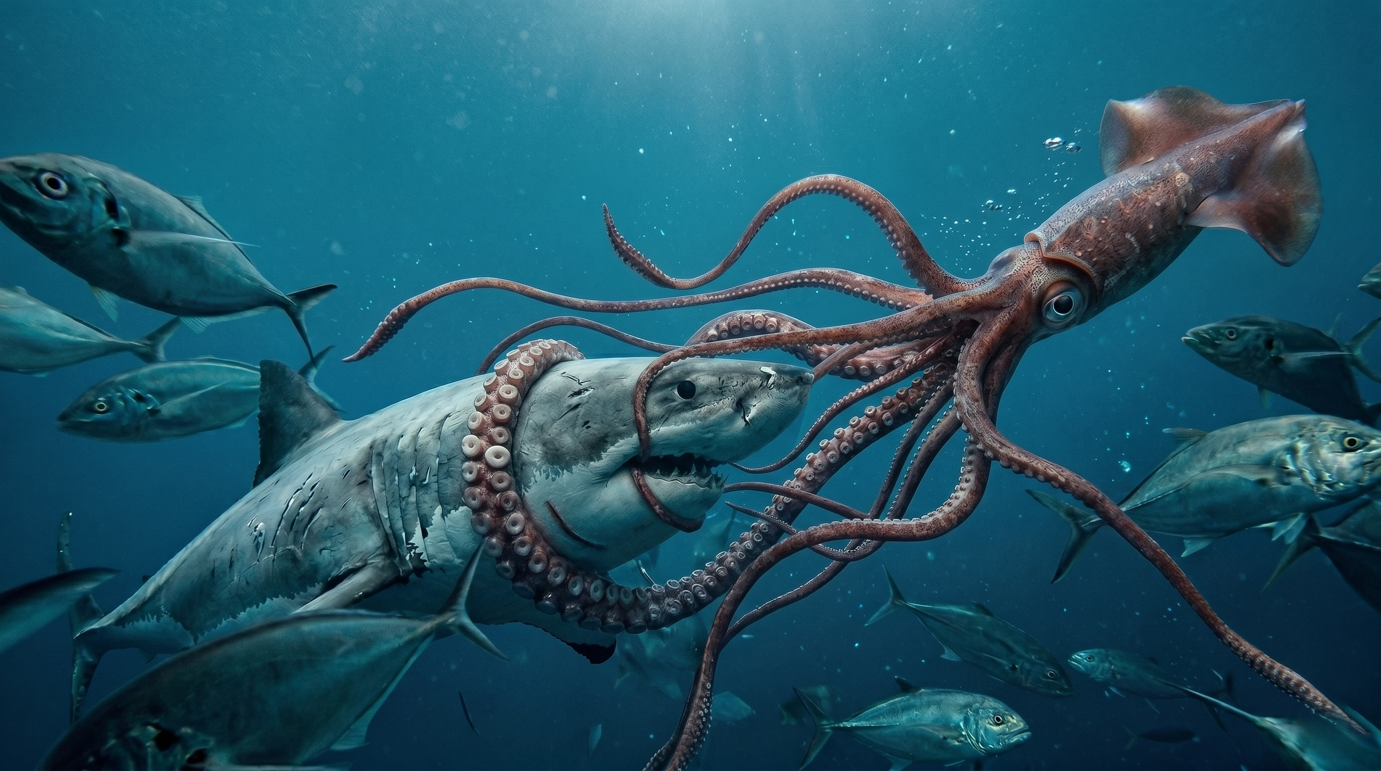 Giant Squid Vs Sperm Whale The Deep Sea Battle That Leaves Scars