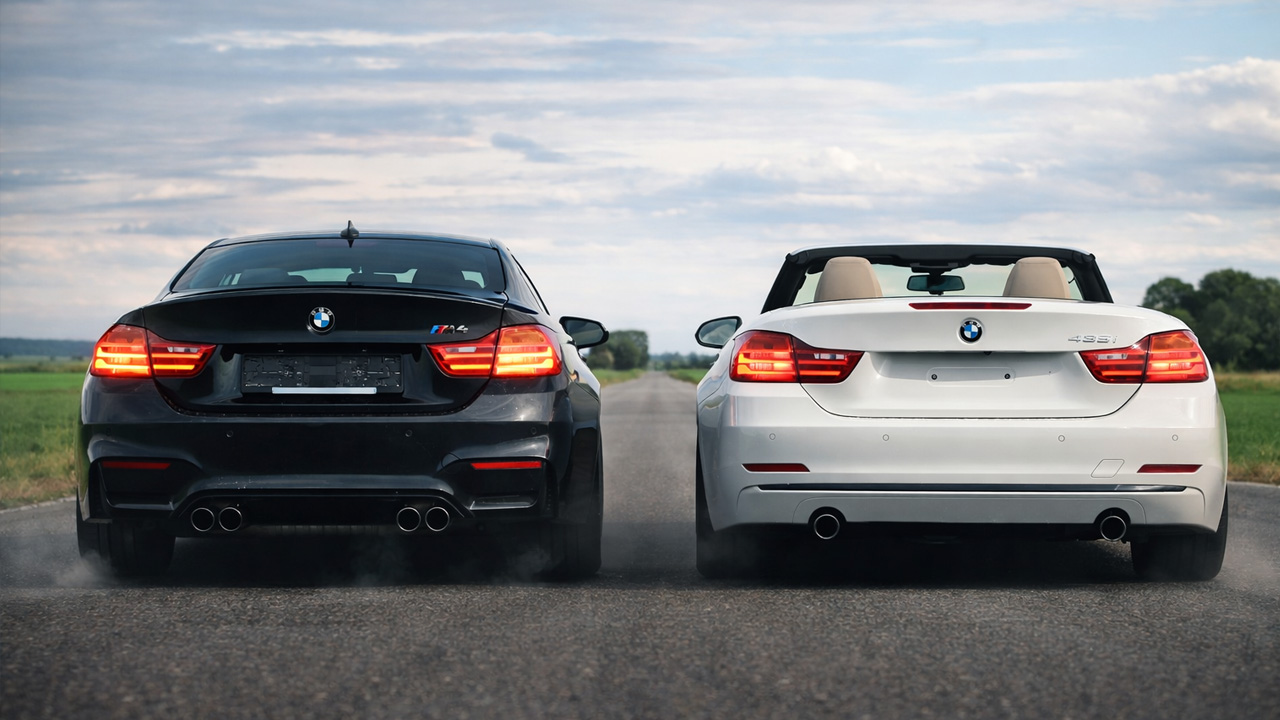 Which sounds better BMW M4 or 435i?