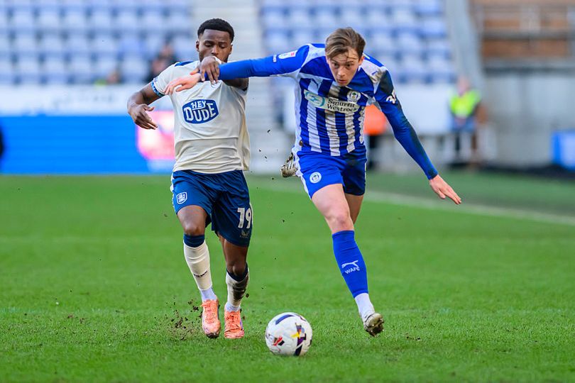 Callum Wright starring for Wigan Athletic in escape from relegation