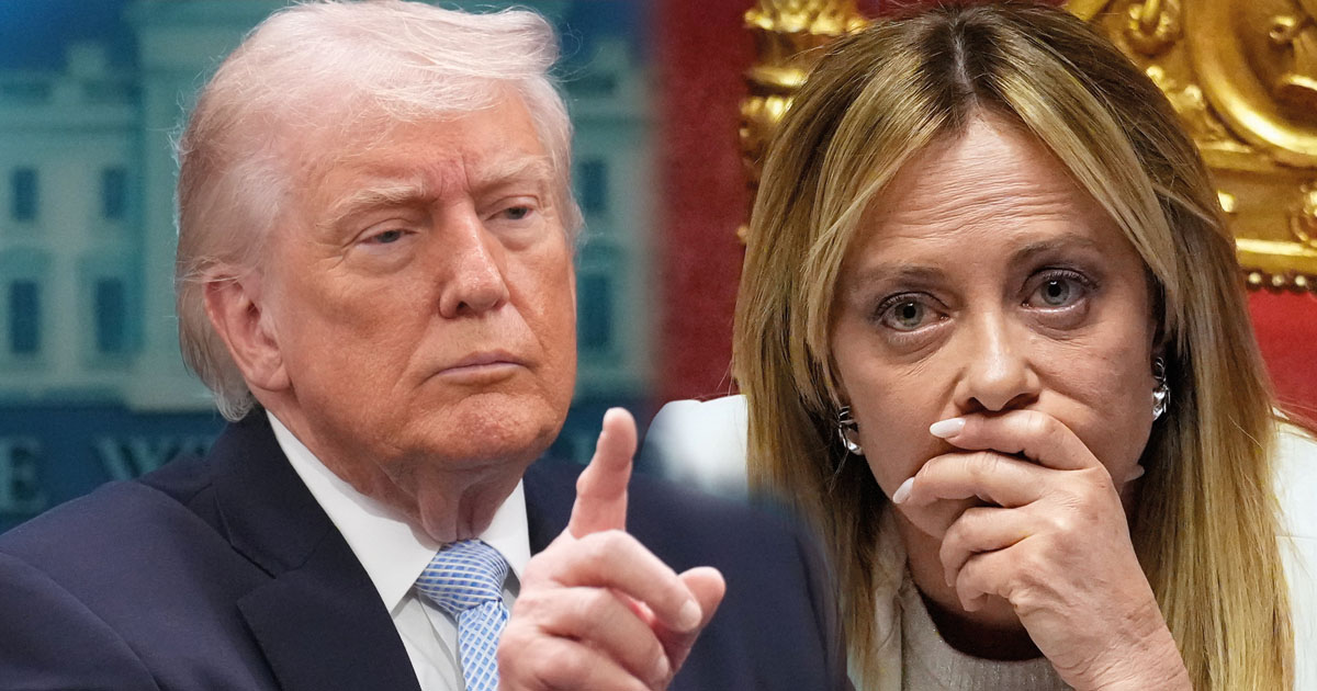 Donald Trump till attack mot Meloni efter försvaret av påve Leo