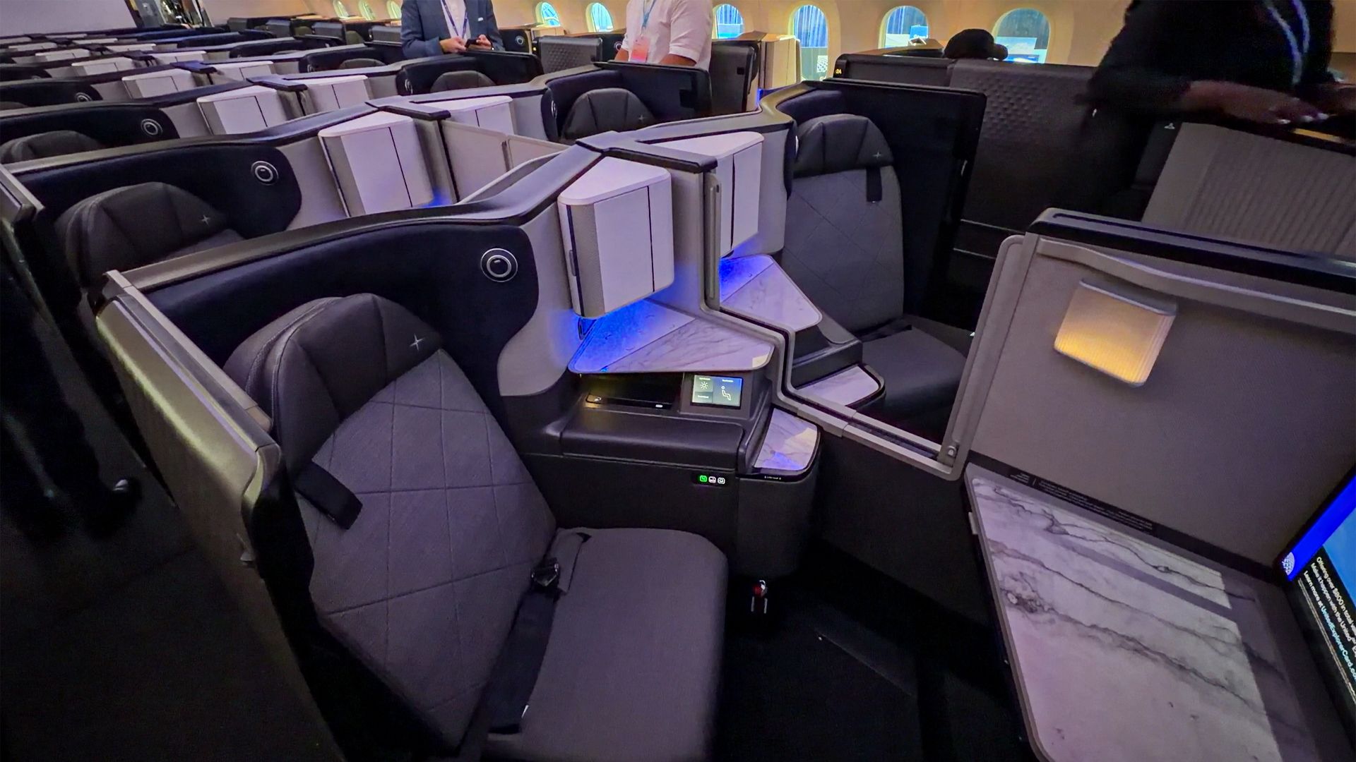 This is the most expensive business class upgrade you can buy on a US ...