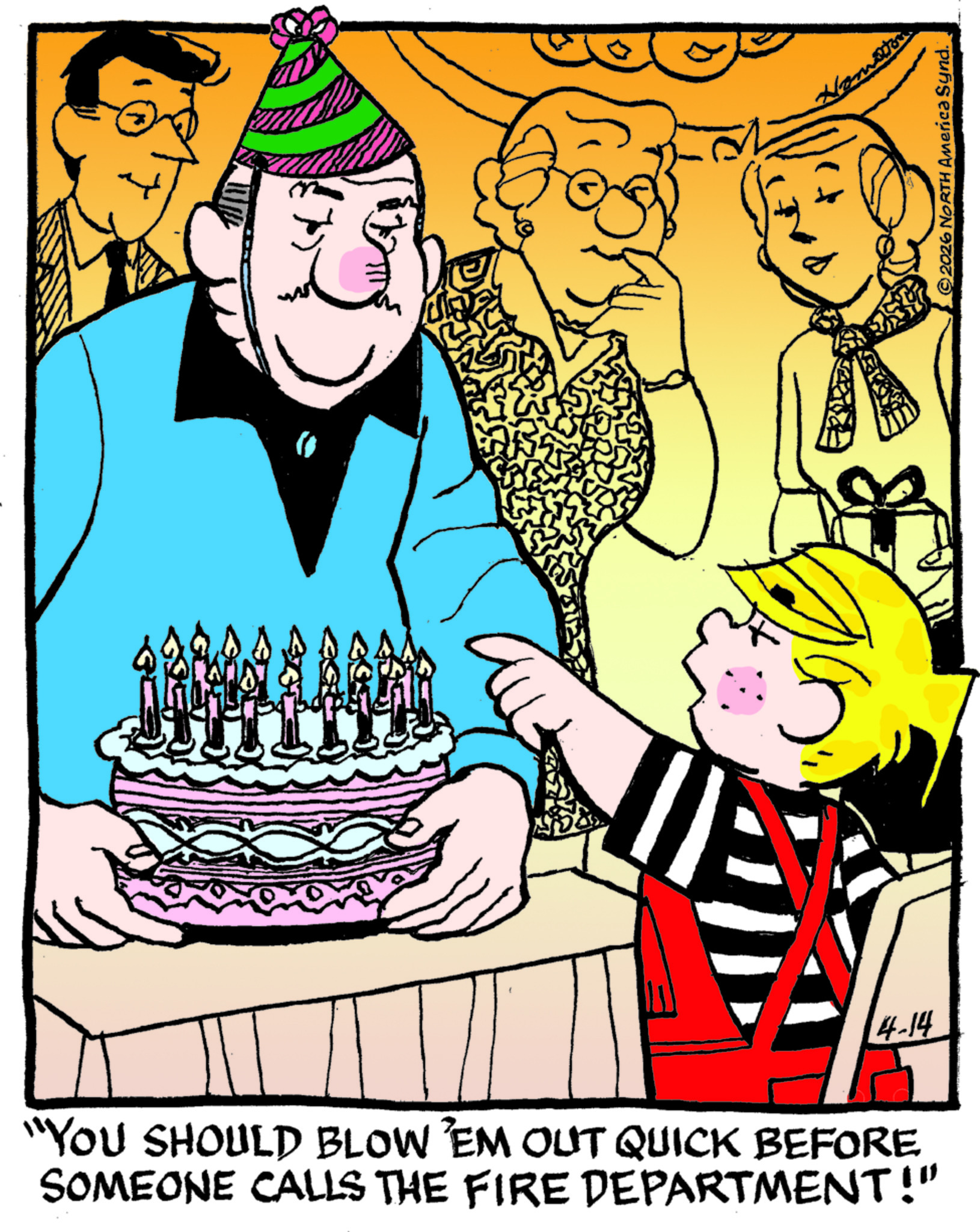 Dennis the Menace by H Ketcham, M Hamilton & R Ferdinand