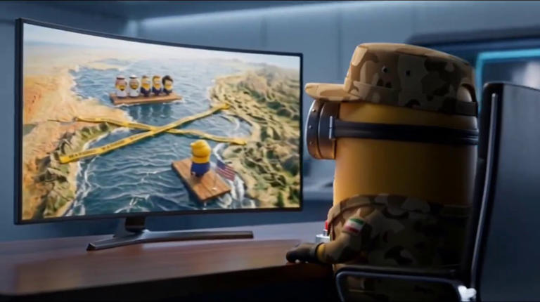 Trump is turned into a minion in new video after Iran doubles down in ...