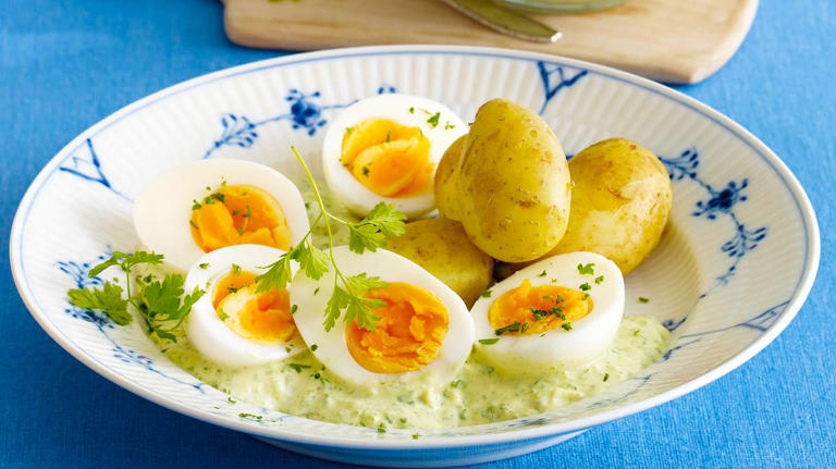 Kartoffeln Mit Gruner Sosse
