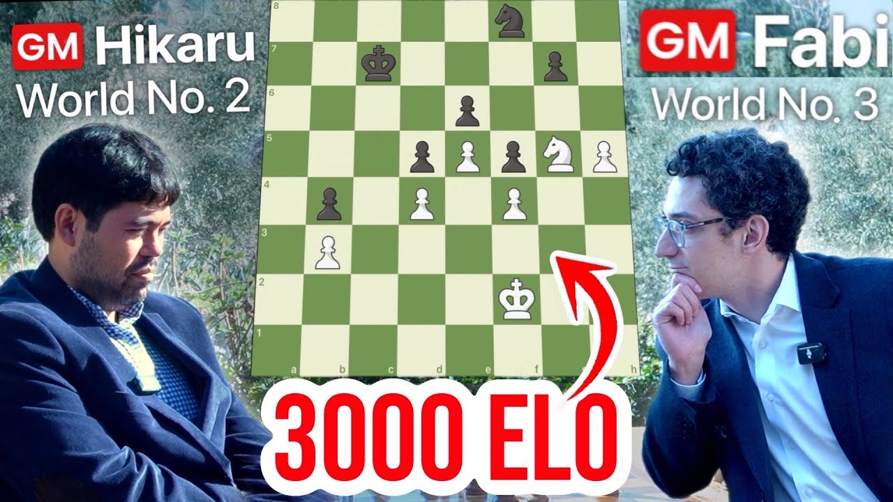 Fabi and Hikaru take on the 3000 Elo puzzle challenge, who solves it ...