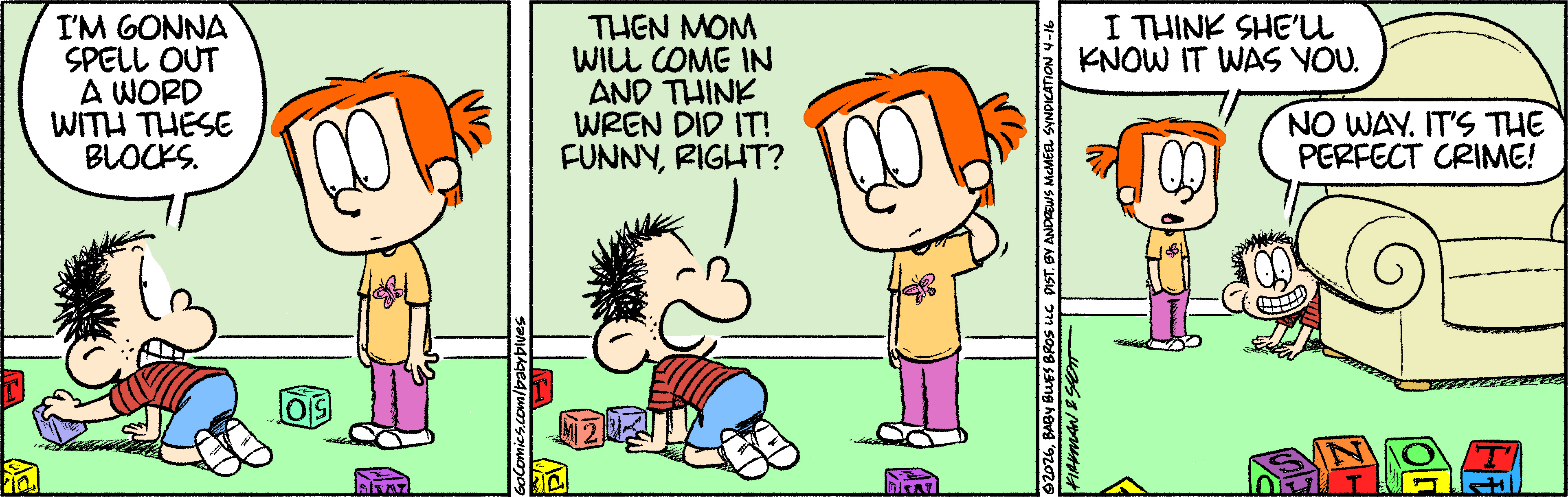 Baby Blues by Rick Kirkman and Jerry Scott