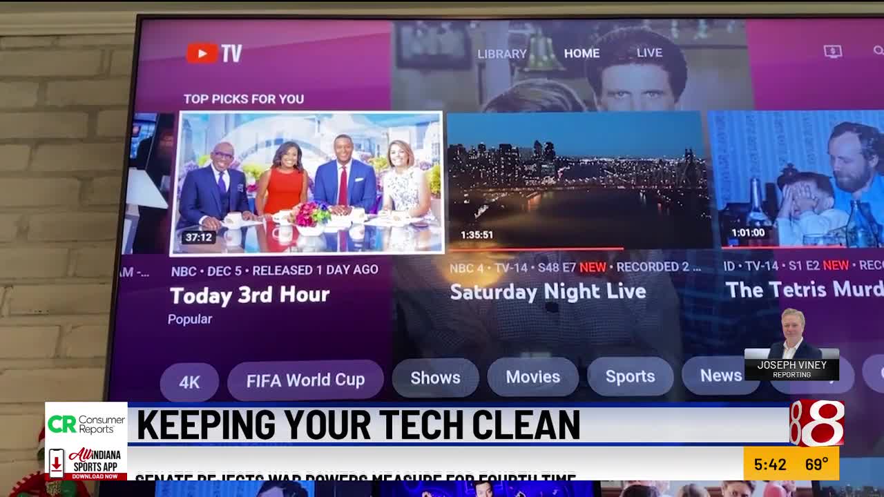 Keeping your tech clean