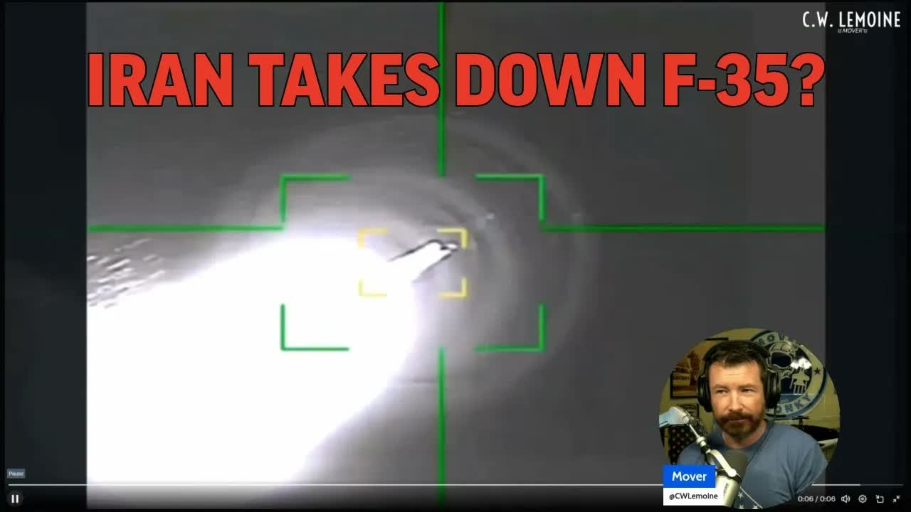 Former fighter pilot reacts to Iran's F-35 shoot down claim
