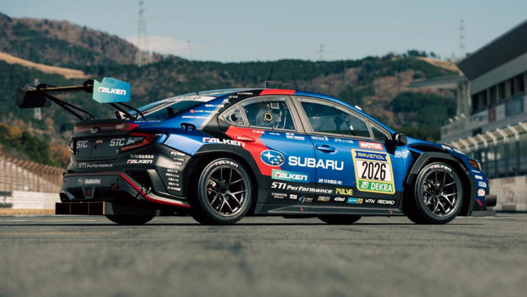Subaru can't sell you a proper WRX STI, but it'll race one against cars ...
