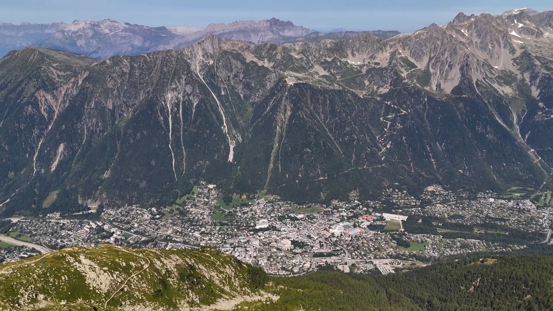 Chamonix-Mont-Blanc, France: Drone tours the 'mountain capital of the ...