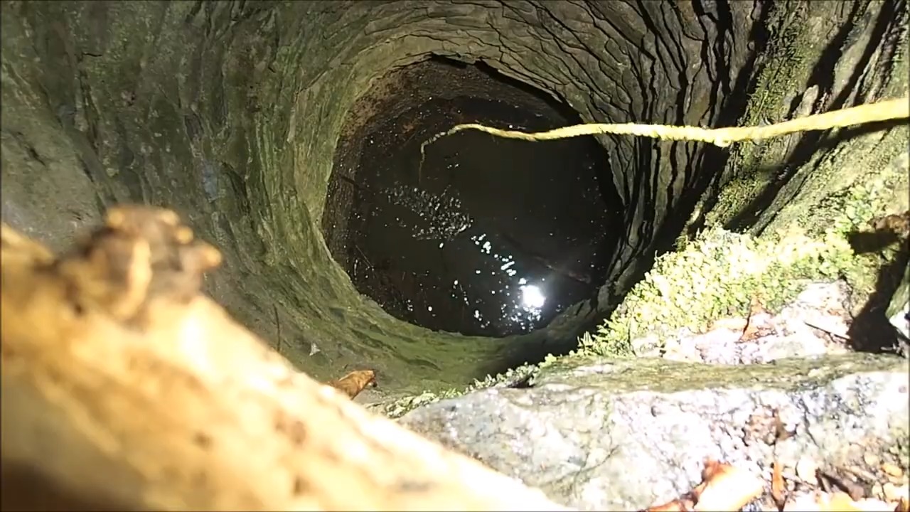 He went magnet fishing in a creepy forest well - then realized it could ...