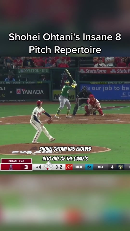 Dudes just adding unhittable pitches for fun #MLB #baseball #mlbtikto...
