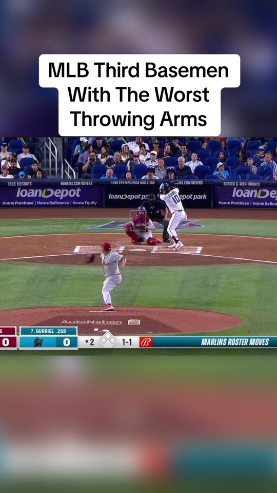 These dudes are averaging changeup speeds on their throws 💀 #MLB #bas