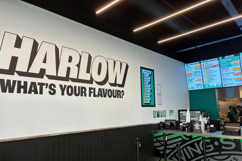 Inside Harlow's new Wingstop branch opening this week