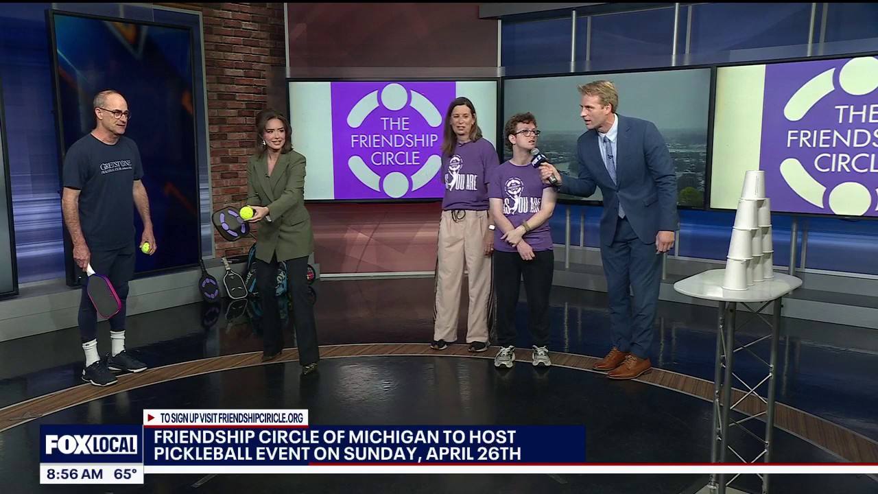Friendship Circle of Michigan hosts charity pickleball game