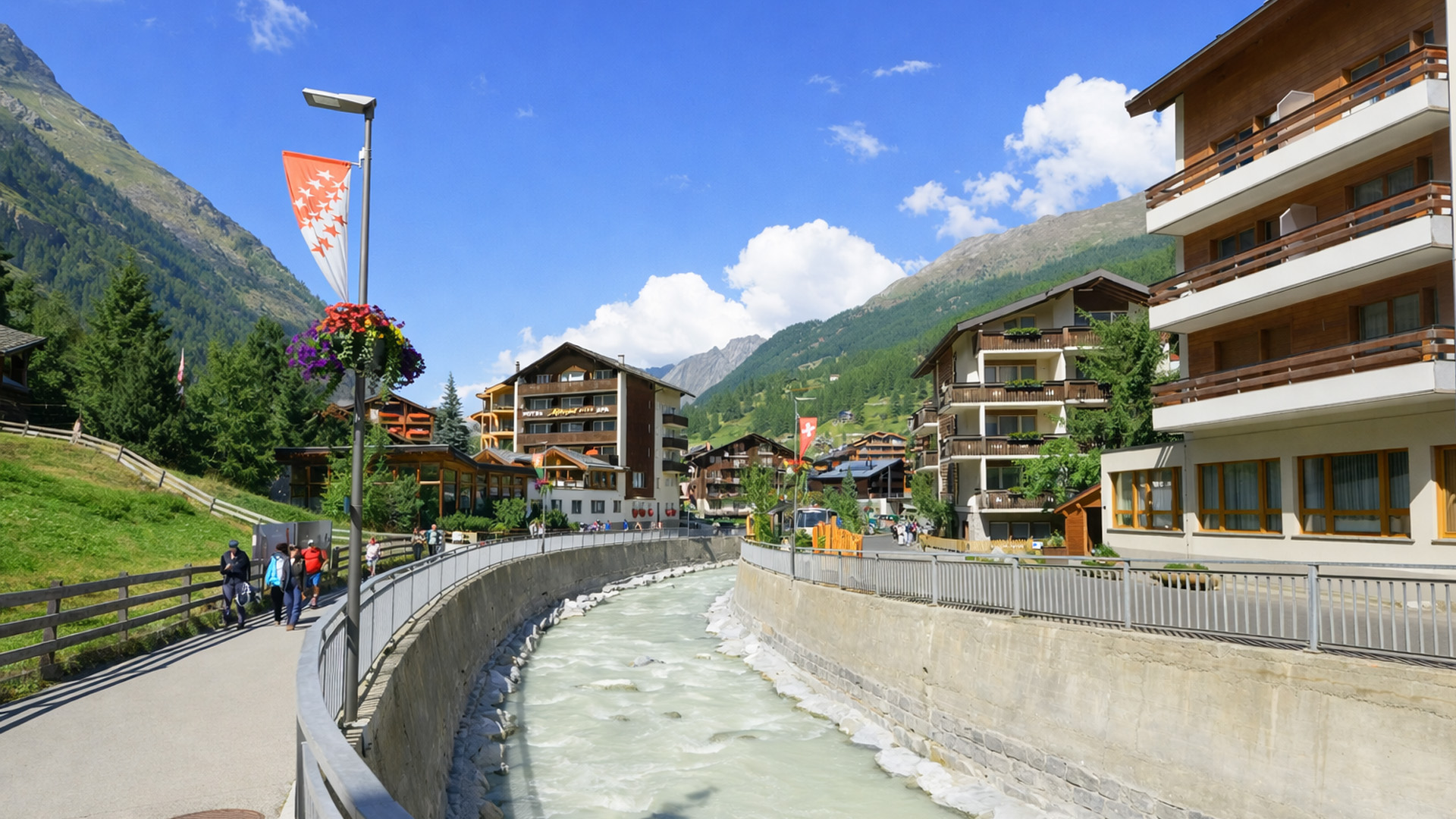 Zermatt, Suiza, revela la impresionante belleza alpina suiza en 4K