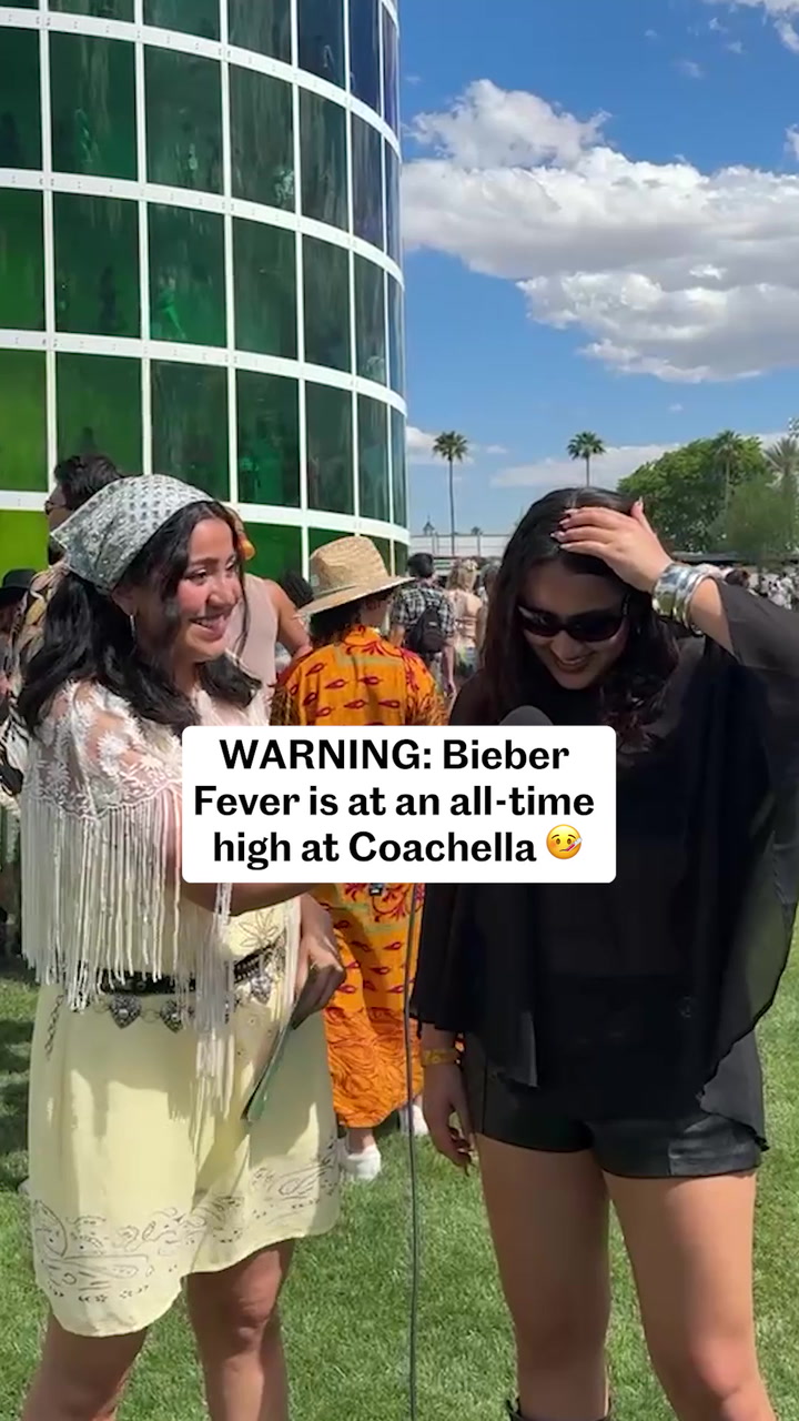 Bieber fever at Coachella part 1