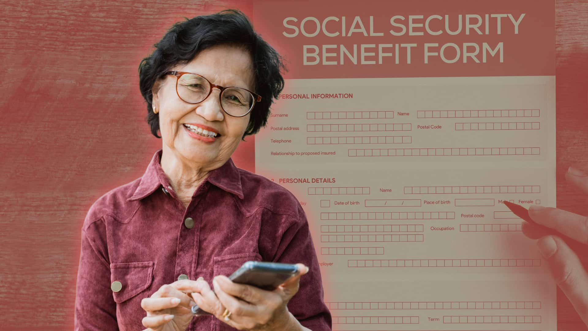 This is the average Social Security benefit at every age