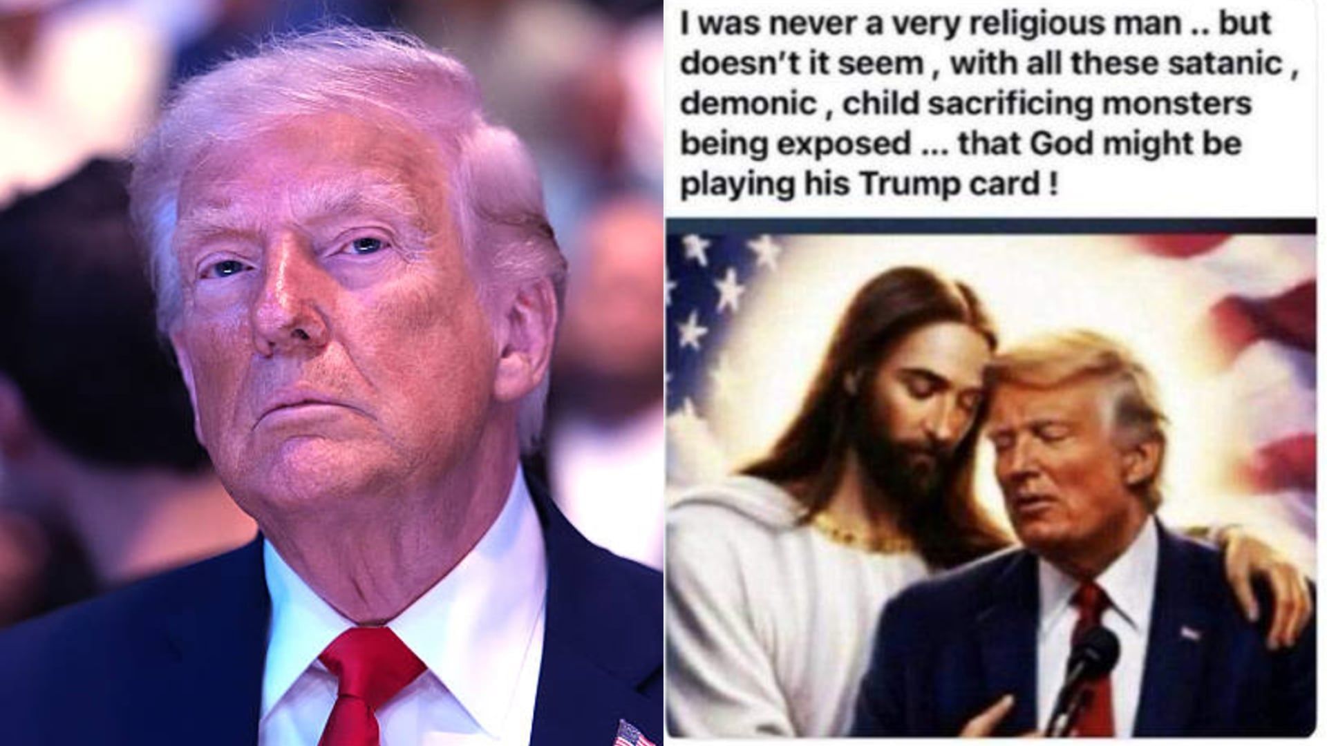 Trump veröffentlicht Bild von sich mit Jesus nach Kritik am Papst