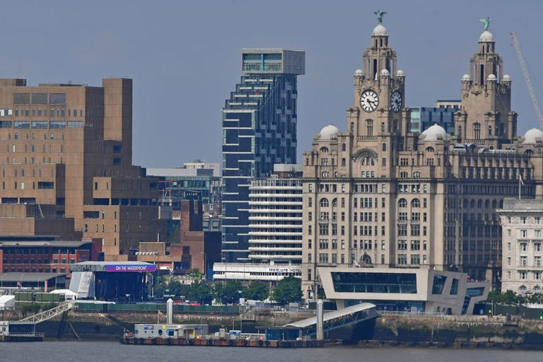 Mersey Ferries services suspended all day after incident in water near ...