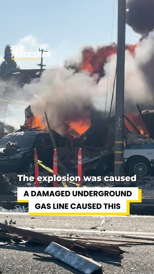 House brutally destroyed in seconds