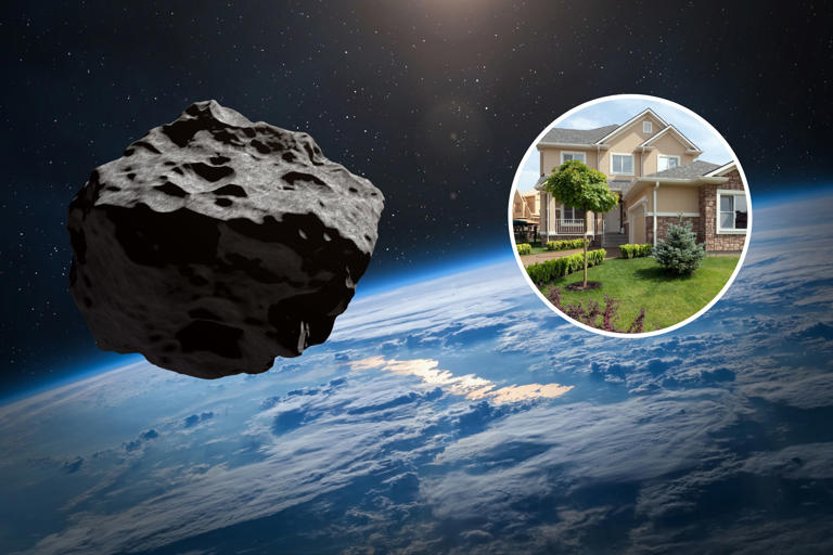 NASA tracking house-sized asteroid approaching Earth today