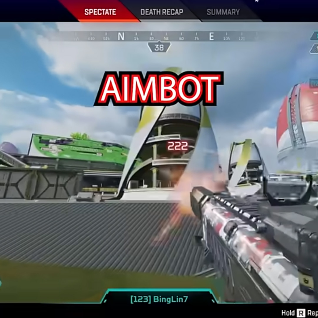 Who wins? Aimbot vs 200 IQ Apex Legends player challenge
