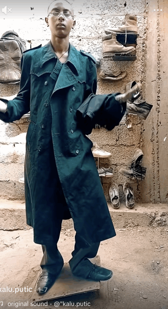 This fashion TikToker creates viral looks with things others throw away