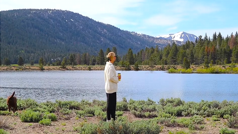 A relaxing weekend by the lake in California and Nevada