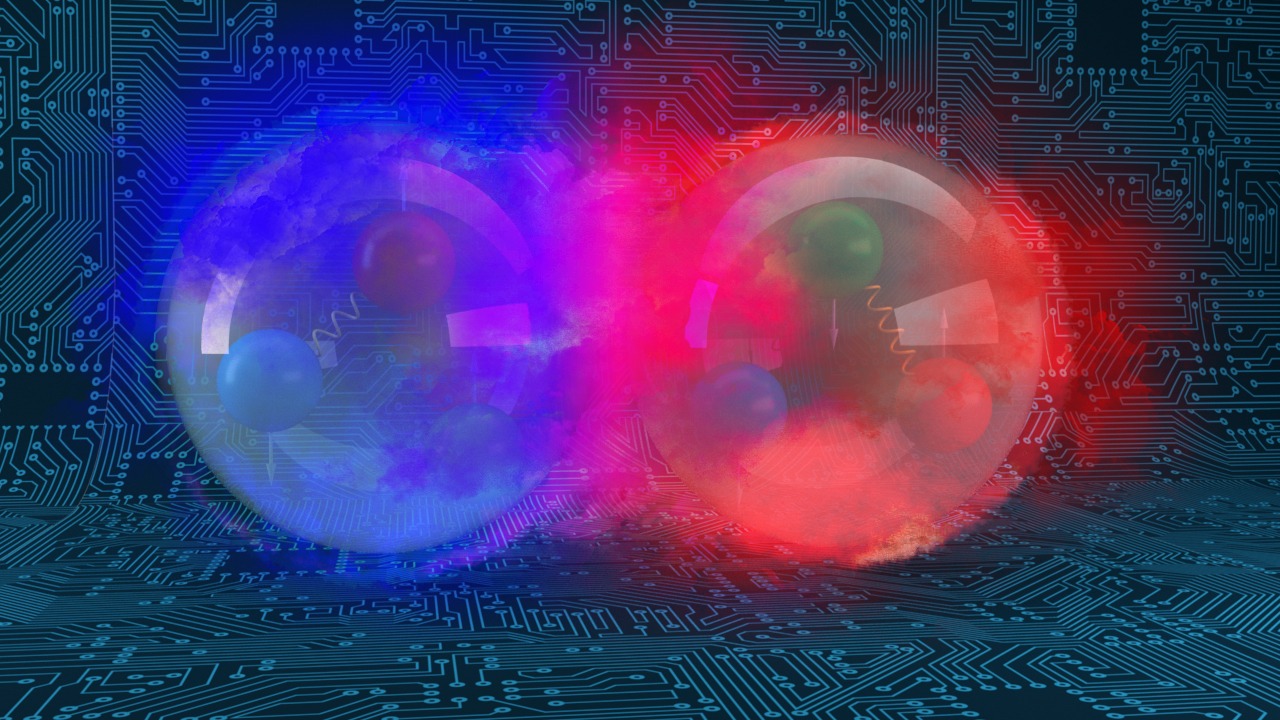 Quantum simulation models polarization flips, but hardware lags
