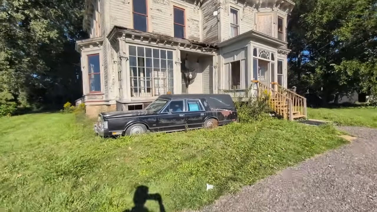 They walked into an abandoned mansion in Michigan - then realized the ...