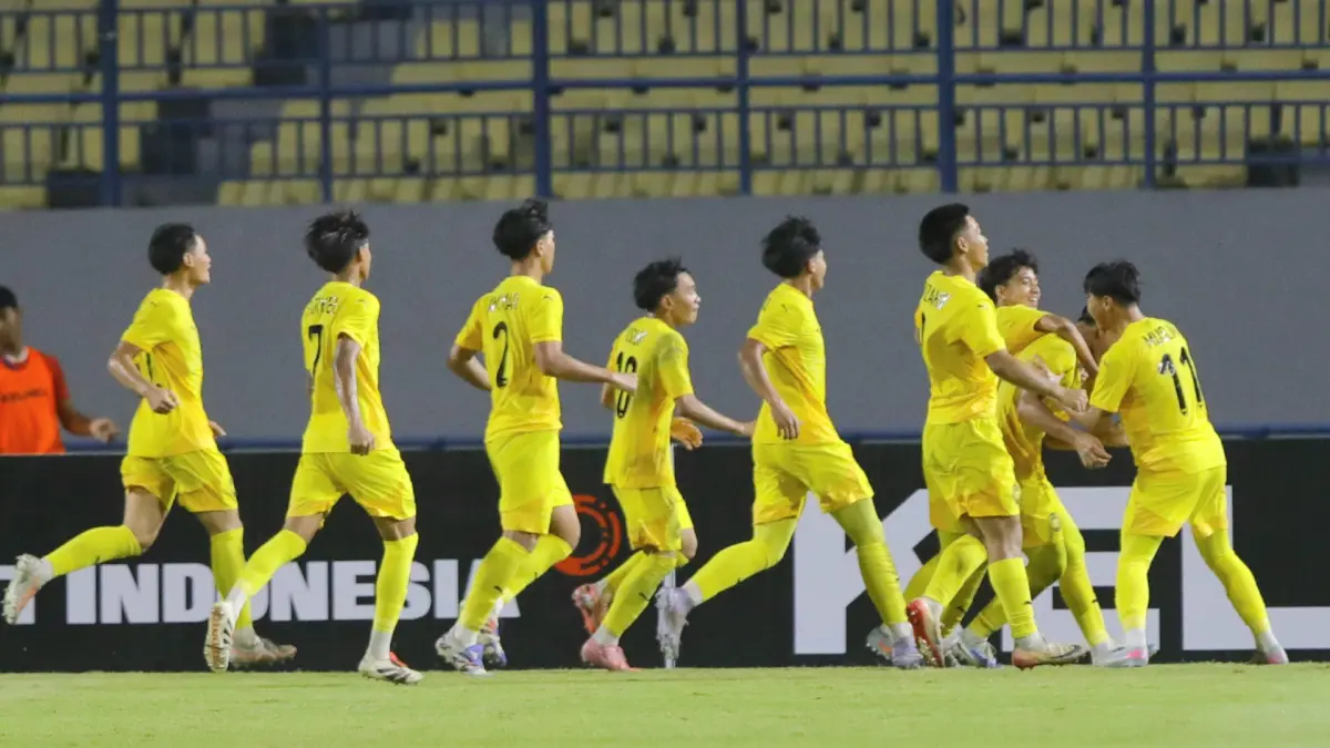Mandul di babak pertama! Timnas Indonesia U-17 dipaksa tertunduk ...