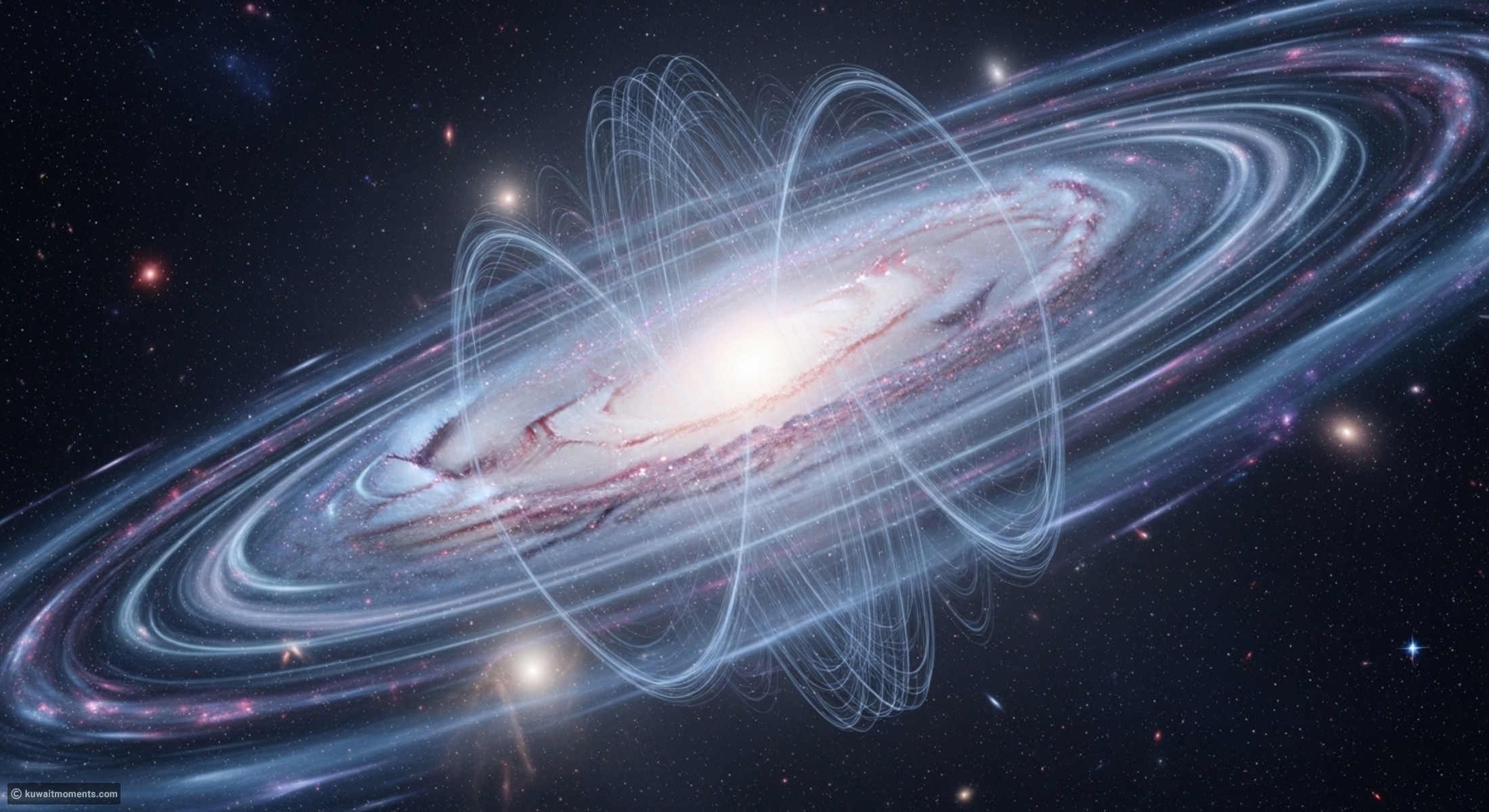 A mega laser from the depths of the universe hits Earth
