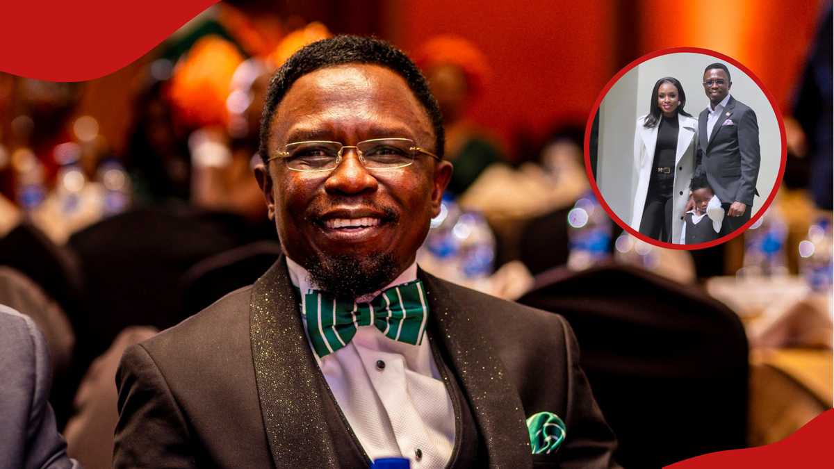 Ababu Namwamba, partner share adorable photos with son: "Pearl of Africa"
