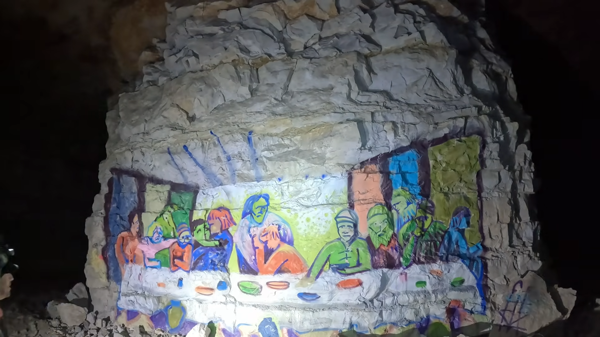 50 walls deep inside a cave - what they were trying to hide made no sense