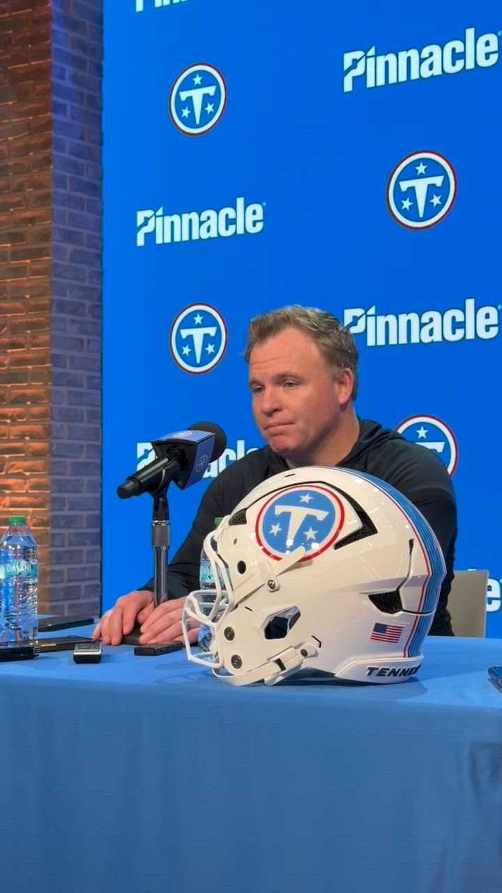 Titans GM Mike Borgonzi speaks on the passing of former NFL coach and ...