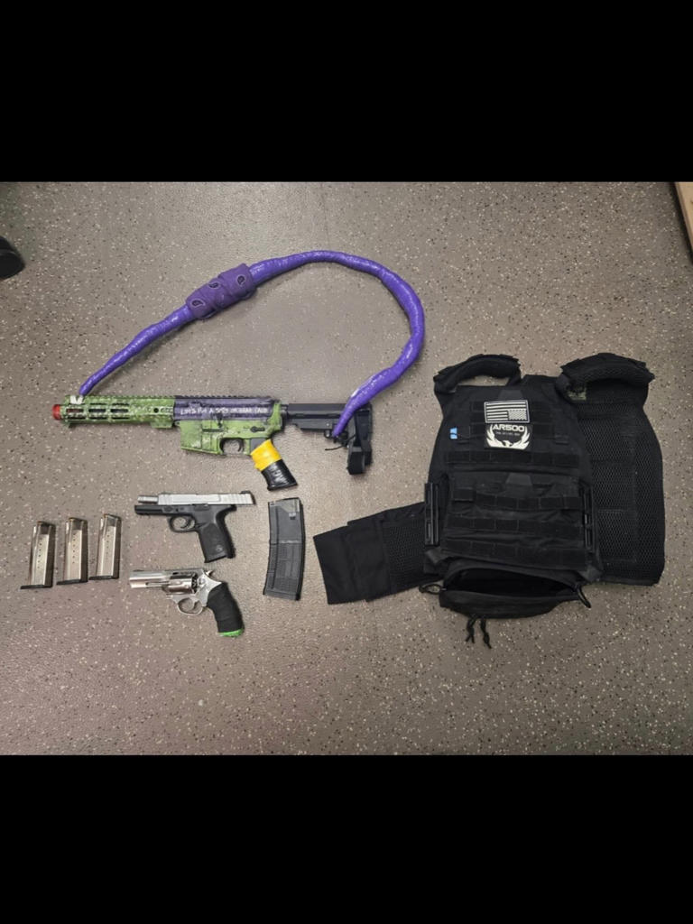 Man armed with 'Joker' rifle arrested near Trump golf course
