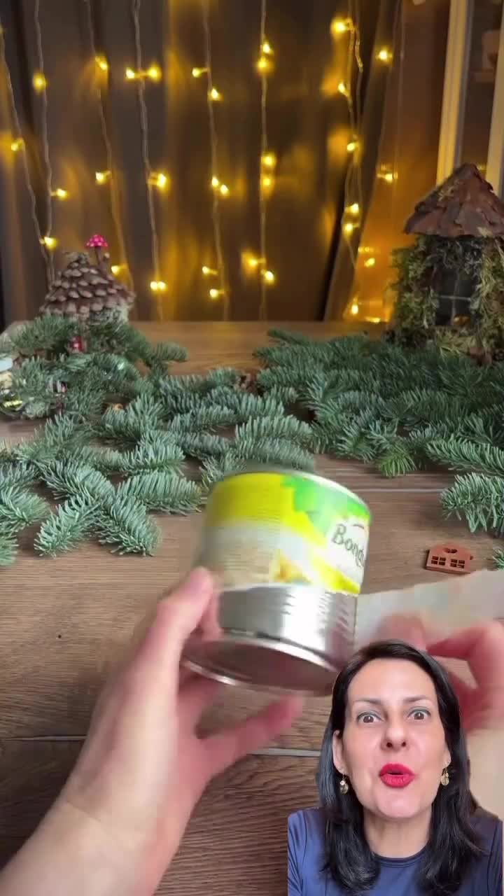DIY festive candle decor for the holidays🕯️🎄