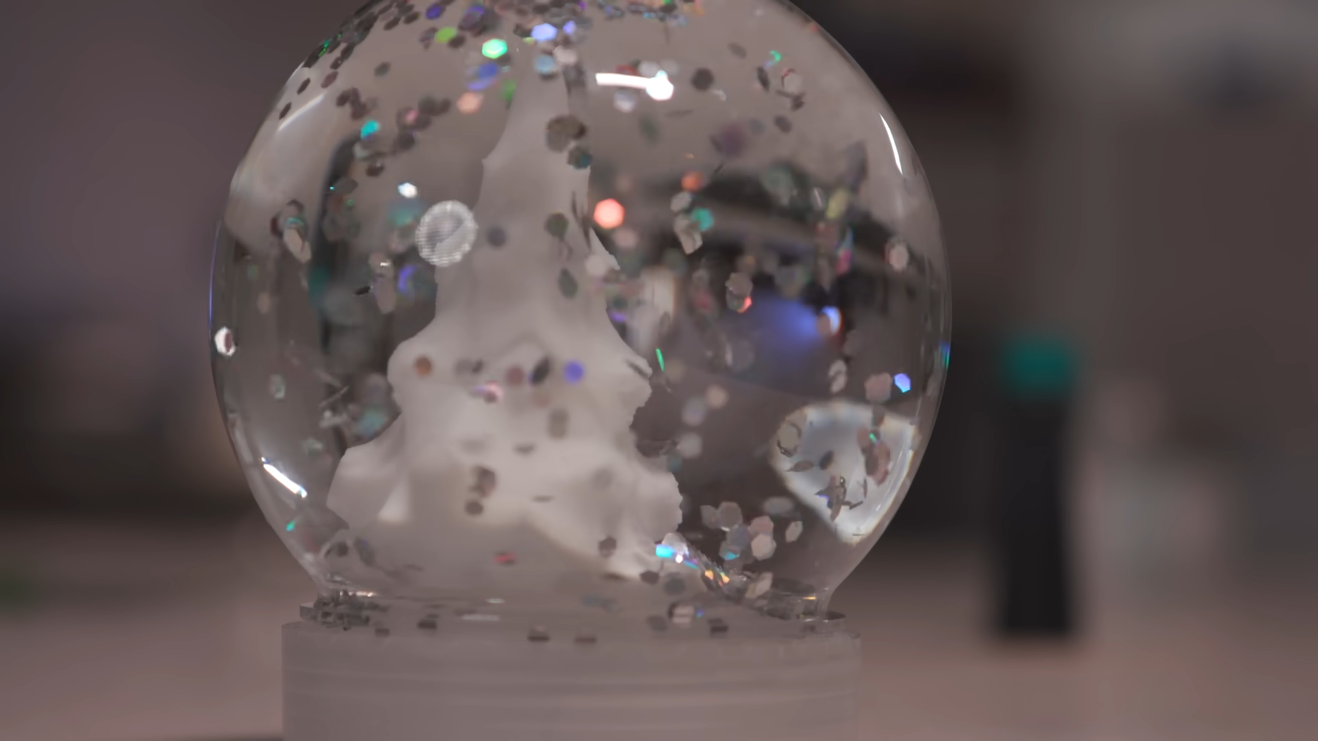 A dad drank a snow globe by accident... the damage was devastating