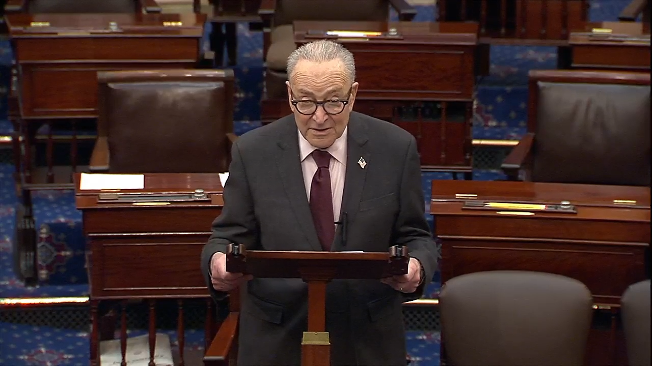 'Stop obeying Donald Trump': Chuck Schumer calls out complicit GOP ...